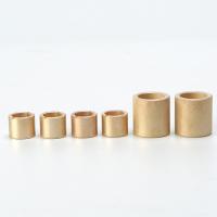 China Copper Based Alloy Self Lubricating Cylindrical Oiled Bearing Bush Pressure Molding for sale