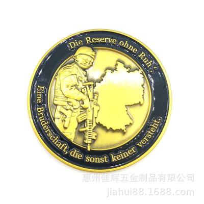 China Custom Zinc Alloy Die Casting Commemorative Coins 3g-20kg Weight Range 300K-500K Mold Life for sale