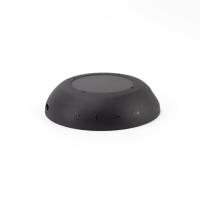 China ABS Round Flame Retardant Custom Size Plastic Injection Moulded Shell for sale