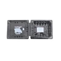 China PET Transparent Food Packaging Box Injection Mold with 1500-Ton Equipment and Multiple Surface Finish Options for sale