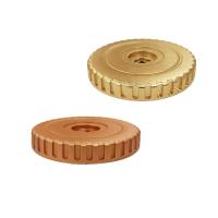 China Anodic Oxidation Aluminum Alloy Pressure Die Casting Insulation Cup Cover Custom 80mm for sale