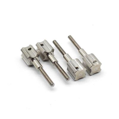 China Custom CNC Machined Aluminum Alloy Parts Precision Turning Milling 0.005mm Tolerance for sale