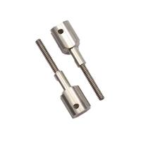 China Custom CNC Machined Aluminum Alloy Parts Precision Turning Milling 0.005mm Tolerance for sale