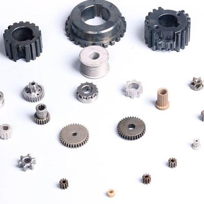 China Custom OEM Powder Metallurgy Sprocket Shaft Sleeve Handle Seat for Milk Tea Machine for sale