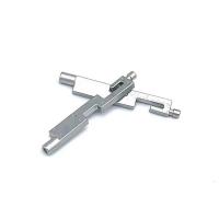 China Metal Injection Molding Aluminium Sheet Fabrication Hanging Indicator 200mm for sale