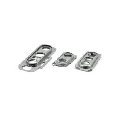 China Stainless Steel Machined Metal Parts Mobile Camera Frame 0.01-50g Custom CNC for sale