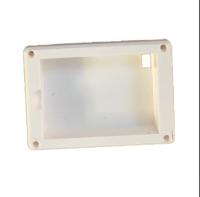 China Polished Finish PVC Plastic Injection Molded Handle Parts Custom 1500 Ton for sale