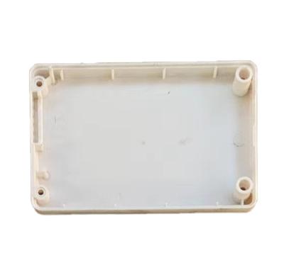 China Polished Finish PVC Plastic Injection Molded Handle Parts Custom 1500 Ton for sale