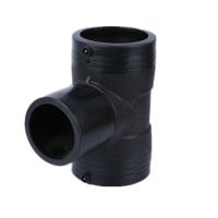 China Black Plastic Injection Mold Tee Wire Mesh Skeleton Composite PE Electrofusion Pipe Fitting Joint for sale
