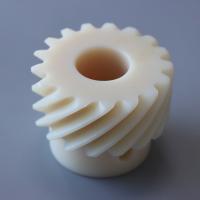 China Custom Plastic Injection Molding Nylon Gear Industrial Transmission Gear 1500 Ton for sale