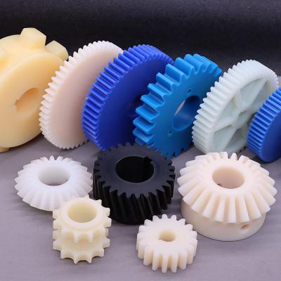 China Custom Plastic Injection Molding Nylon Gear Industrial Transmission Gear 1500 Ton for sale