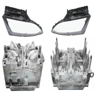 China Plastic Injection Mold OEM Auto Head Lamp Molds 300000 Shots Automotive Lamp Lens Car Light Molding for sale