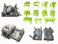 China Custom Plastic Furniture Injection Mold 300000 Shots Hot Cold Runner ISO9001 for sale