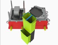 China 100L to 1100L Plastic Dustbin Injection Molds with 300,000-500,000 Shot Life for Waste Bin Manufacturing for sale