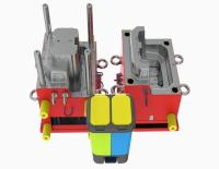 China 100L to 1100L Plastic Dustbin Injection Molds with 300,000-500,000 Shot Life for Waste Bin Manufacturing for sale