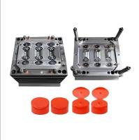 China Plastic Injection Flip Top Cap Mold for Bottle 300000-500000 Shots Multi Cavity for sale