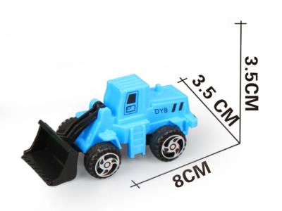 China Children′s Inertia Toy Car Set Engineering Car 4 Different Vehicles Mixed with Friction Car Little Boy Likes for sale