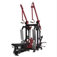 China Integrated Seated Plate Loaded Decline Chest Press Machine Gym for sale