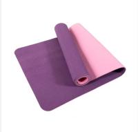 China Custom Eco Friendly TPE Yoga Mat 6mm For Women for sale