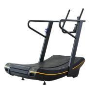 China Self Generated Treadmill Machine Air Runner Sport Curved Running 200kg Capacity for sale