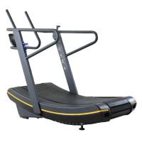 China Self Generated Treadmill Machine Air Runner Sport Curved Running 200kg Capacity for sale