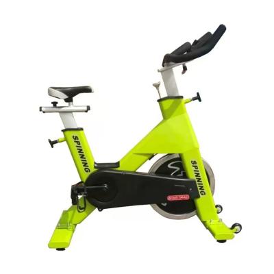 China Indoor Magnetic Stationary Bike Aerobic Exercise Training Cycle 49kg Steel Frame for sale