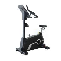 China ODM Commercial Upright Stationary Bike 65kg Steel Frame for High Intensity Leg Muscle Exercise for sale