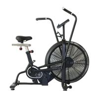 China Commercial Magnetic Spinning Air Bike 49kg Steel Frame Gym Indoor Fitness Exercise Bike for sale