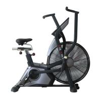 China Magnetic Fan Bike with LCD Display 300 Lbs Capacity Foldable Cardio Gym Machine for sale