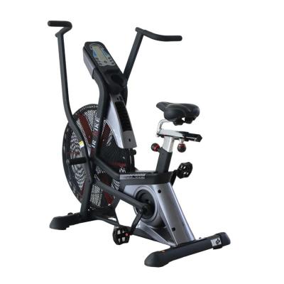 China Magnetic Fan Bike with LCD Display 300 Lbs Capacity Foldable Cardio Gym Machine for sale