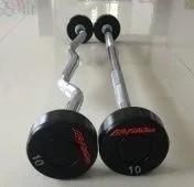 China Rubber Barbell Weight Set 30kg Gym Exercise Fitness Equipment with Custom Logo for sale