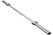 China Olympic Chrome Bar High Strength Steel Commercial Gym Accessory 3 Year Warranty for sale
