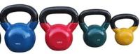 China Rubber Coated Neoprene Kettlebell 2kg to 32kg 55 Lb Commercial Gym Strength Training for sale