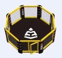 China Indoor Exercise Gym Equipment Accessories MMA Training Cage Trampoline for sale
