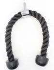 China OEM Gym Equipment Accessories Tricep Pull Down Rope Attachment for sale