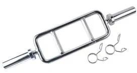 China Fitness Machine Olympic Adjustable Tricep Bar Attachments 2.5kg for sale