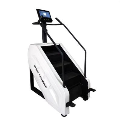 China Commercial Stair Climber Machine 200kg Max User Weight Gravity Drive Fitness Stepper for sale