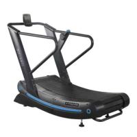 China Gym Unpowered Curved Silent Treadmill Machine Crawler Adjustable Resistance for sale