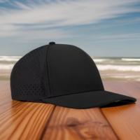China Waterproof Polyester Snapback Baseball Cap with Curved Brim Applique Pattern for Fishing and Autumn Common Fabric Featur for sale