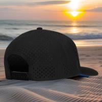 China Waterproof Polyester Snapback Baseball Cap with Curved Brim Applique Pattern for Fishing and Autumn Common Fabric Featur for sale