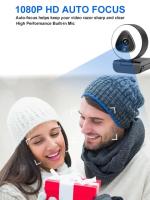 China Auto Focus USB 30FPS 1080P Webcam For Streaming Video Calls for sale