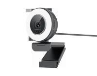 China 4K OBS Crystal Clear Video Conferencing Webcam HD Ring Light Webcam for sale