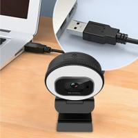 China High Definition Live Streaming Webcam 2K With Ring Light 768Pro for sale