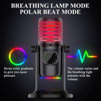 China USB Studio Streaming Microphone Music Recording Podcasting Microphone for sale