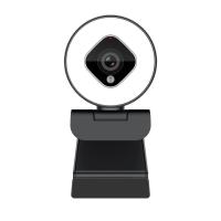 China Desktop 1080p USB Web Camera Auto Focus Stereo Mic Touch Dimming for sale