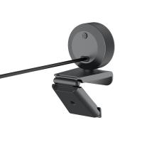 China 1080p USB Webcam With Ring Light Dual Mic Auto Focus PC Desktop Camera for sale