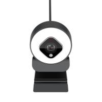 China Touch Dimming USB Webcam Auto Focus 1080p Stereo Microphone Camera for sale