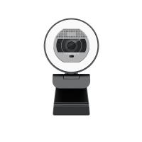 China 2K 30fps USB Autofocus Webcam 1080p Web Camera With Touch Ring Light for sale