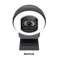 China Stepless Dimming 30fps 2K Web Camera USB Webcam With Noise Canceling Mic for sale