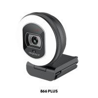 China Touch Light USB Auto Focus Webcam 2K 30fps Video Web Camera for sale